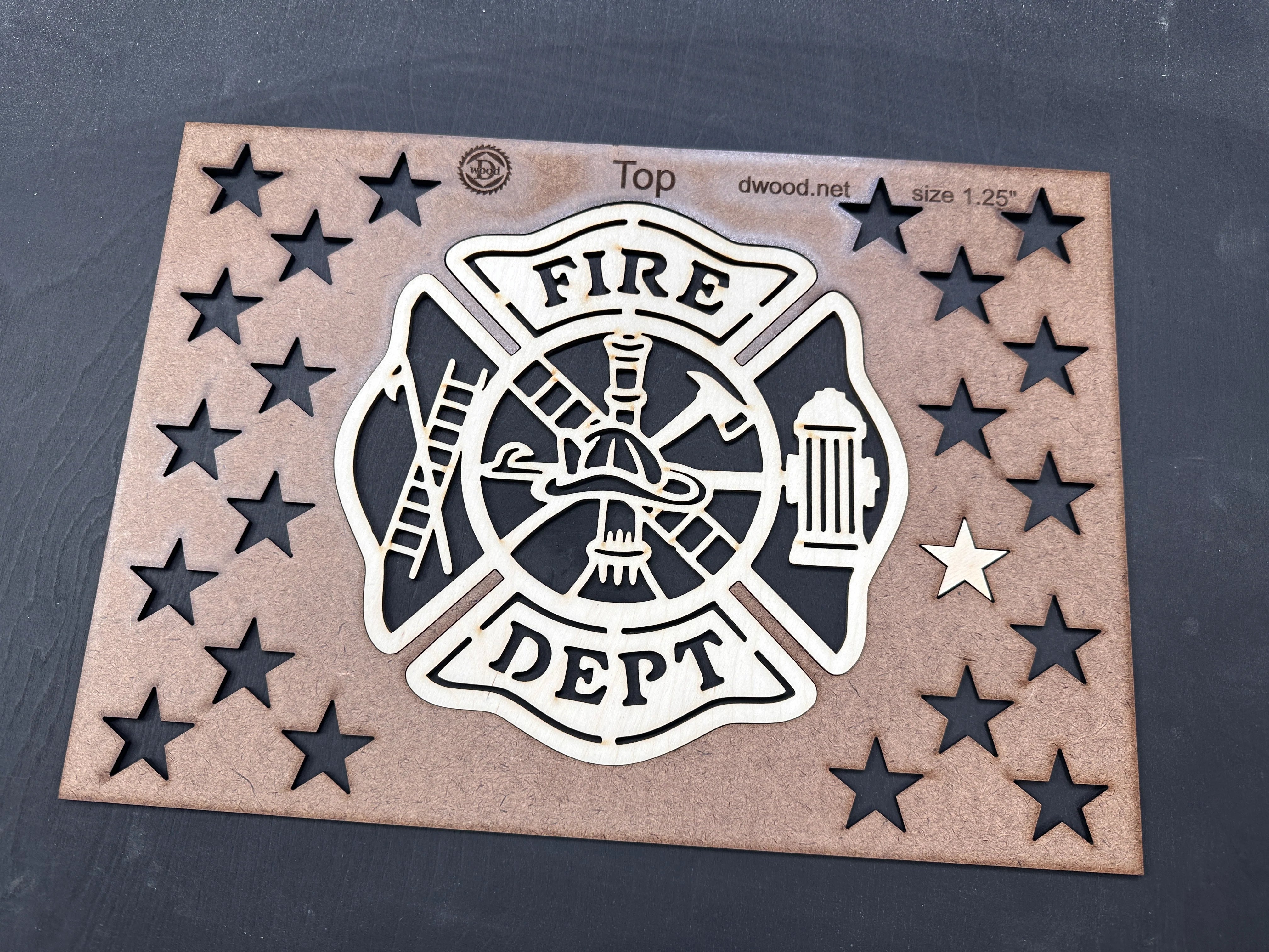 First Responder Badge Templates no PnS Adhesive Backing – Dwood Studios LLC