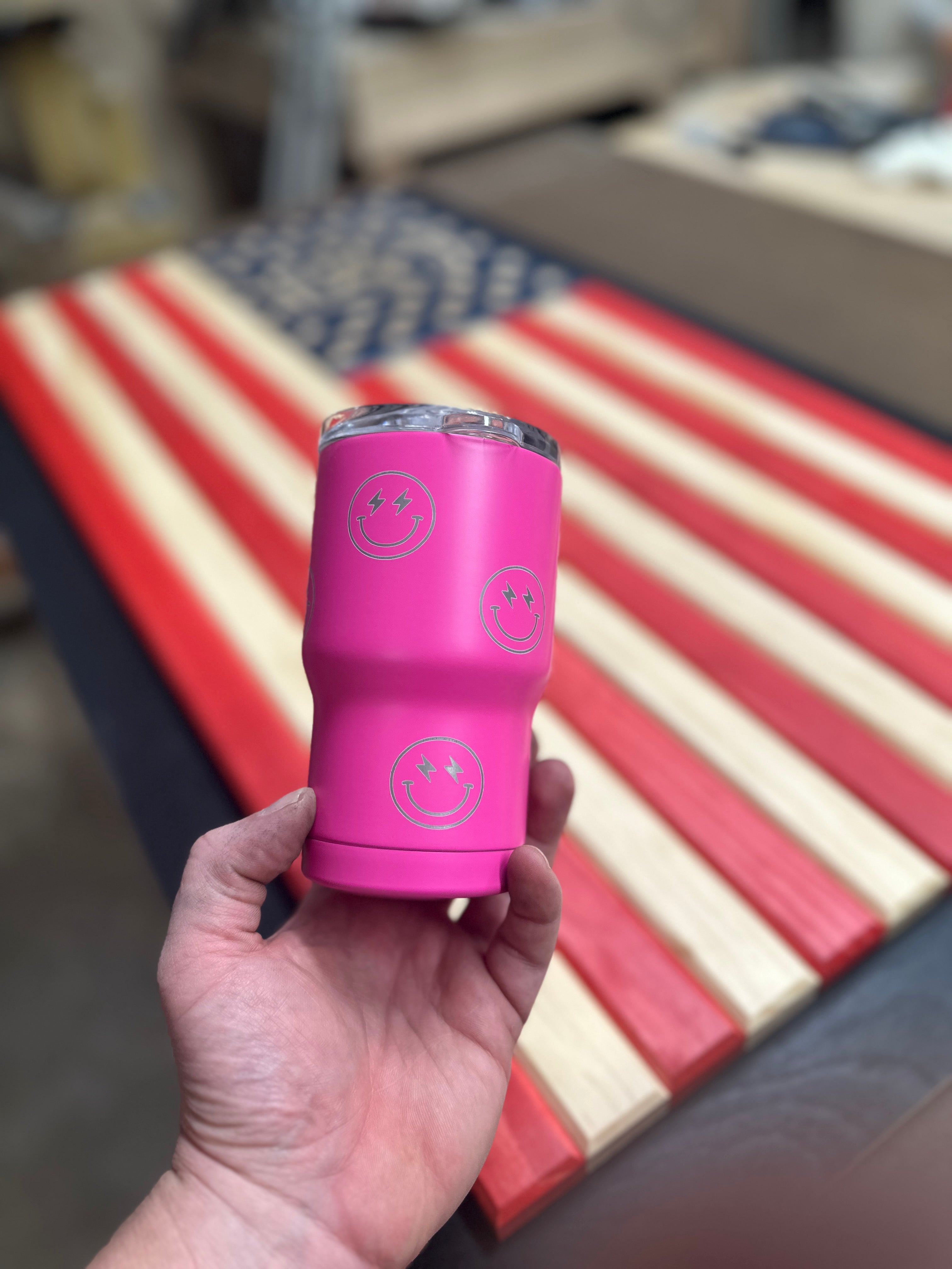 Hogg 14 oz Tumbler with Engraving – Dwood Studios LLC