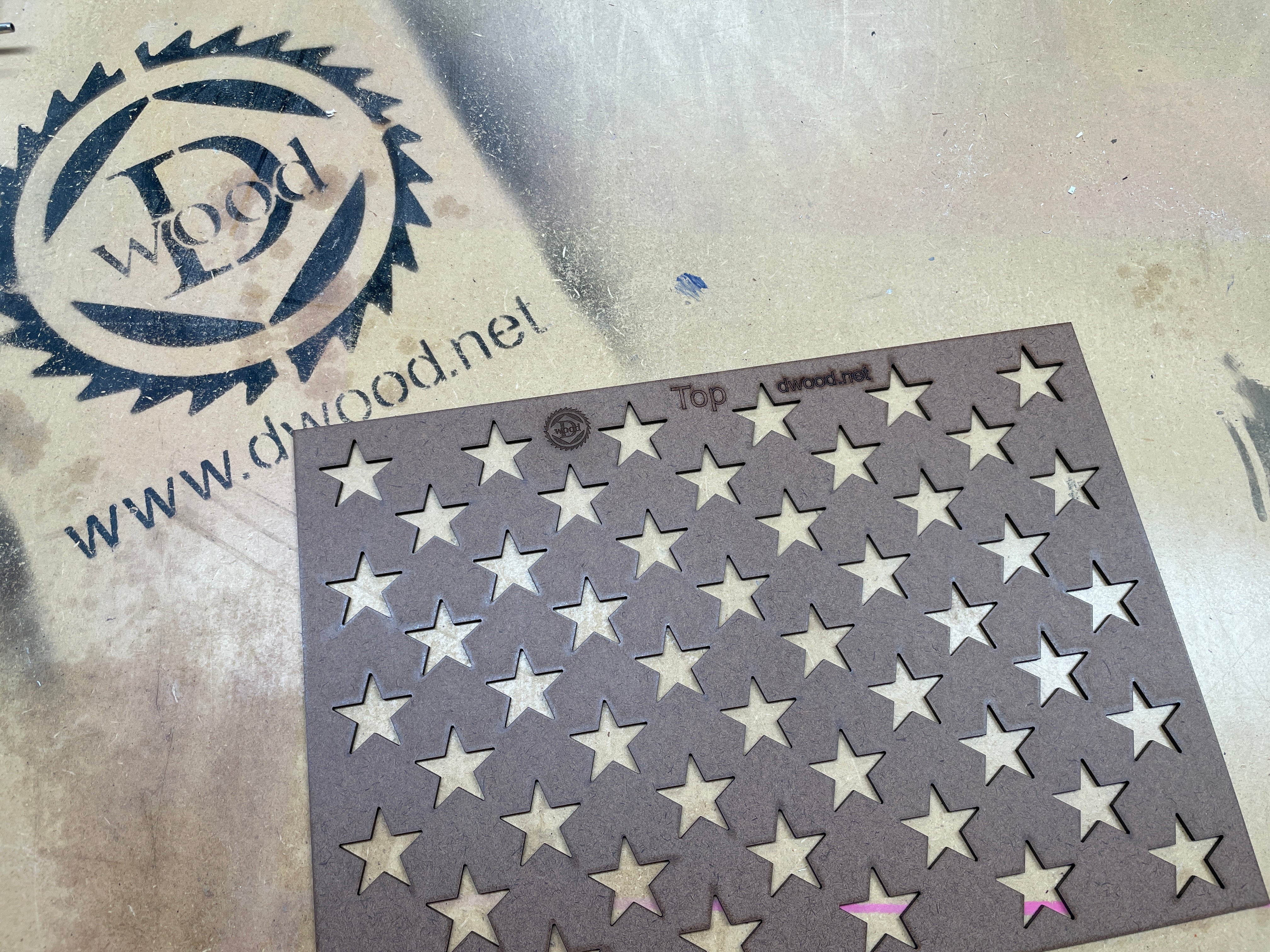 Standard Union Templates NO Peel-n-Stick PnS Backing – Dwood Studios LLC